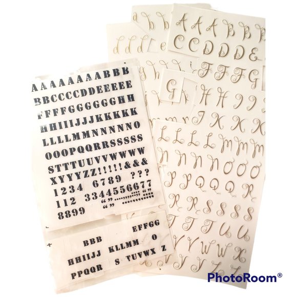 Office | Alphabet Stickersrub On Alphabet | Poshmark